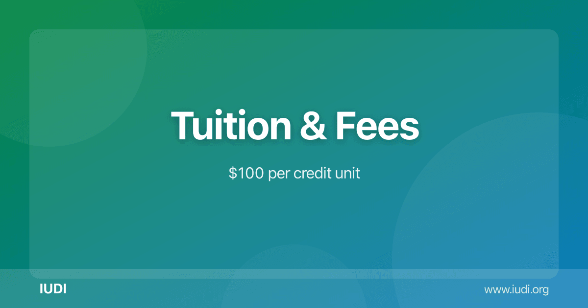 Fees & Financial Aid – IUDI | IUDI